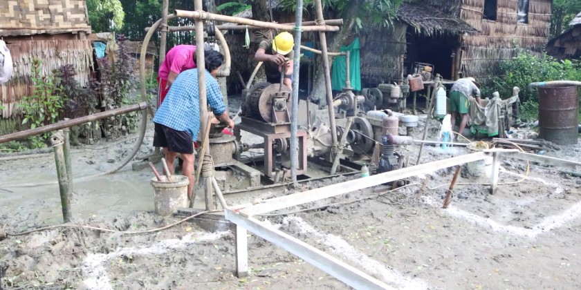 Rural Development Works: Development undertakings in Ayeyawady Region inspected | Myanmar ...